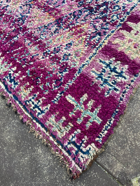 Vintage Berber size 6 x 7.2 with 100 % Wool pile Berber weave – Atlas ...
